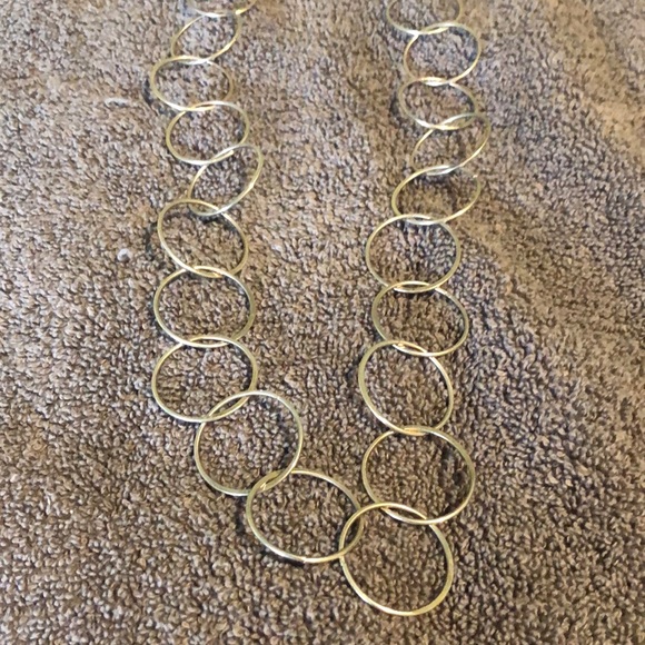 Jewelry | Silver Chain Of Circles | Poshmark